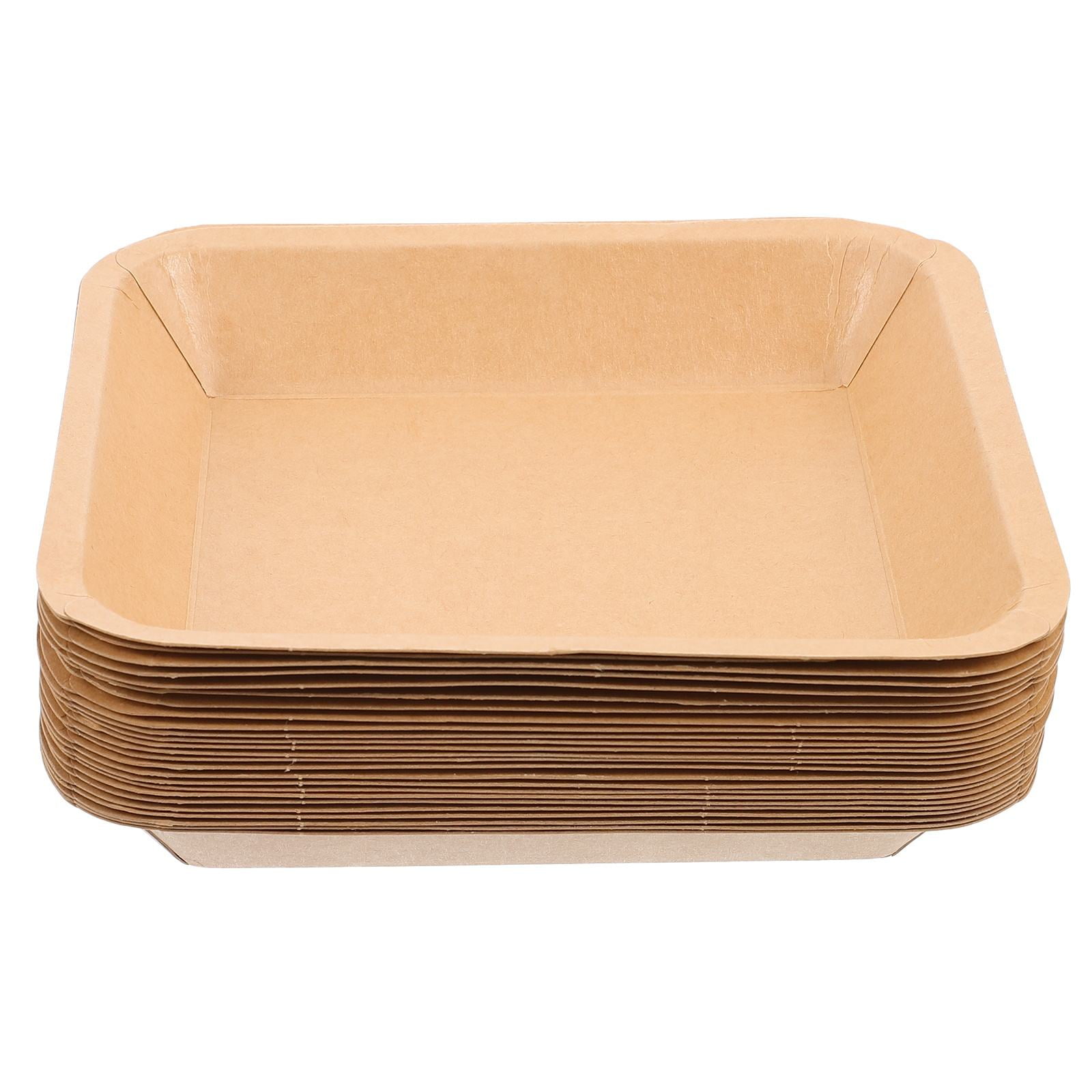 HONMEET 12Set Water-Resistant Paper Trays for Serving Fried Snacks and ...