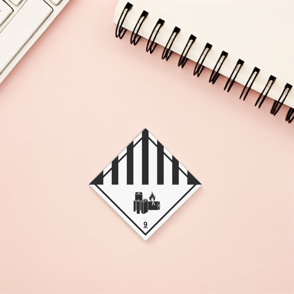 HONMEET 150Pcs Battery Caution Labels for Fragile Lithium Stickers in ...