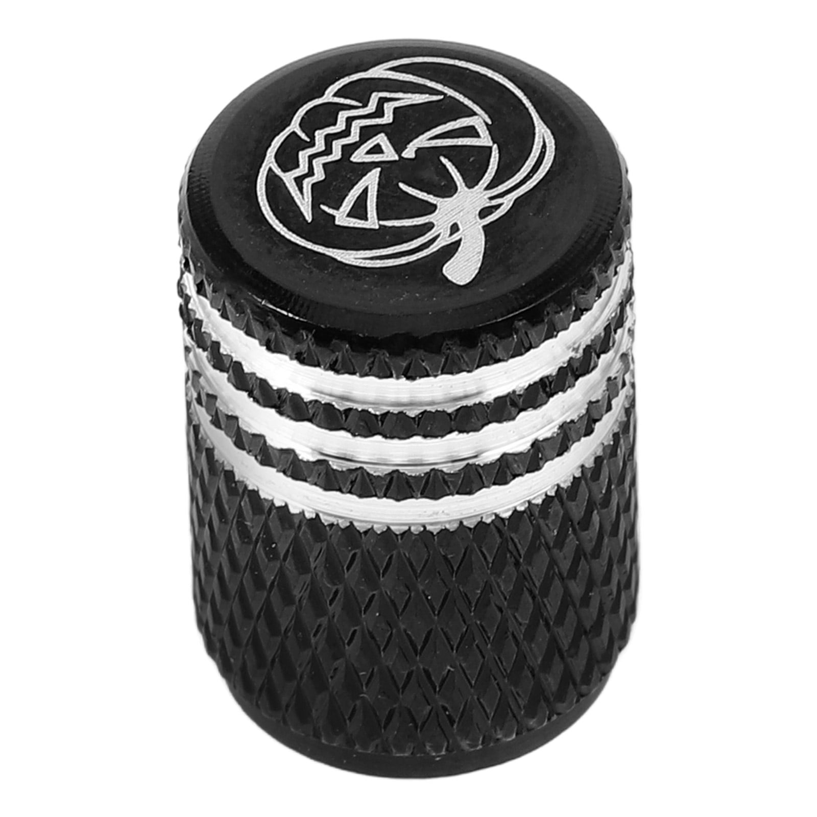 HONMEET Valve Cap Black Stainless Steel Car Wheel Accessories 1Pcs 0 ...