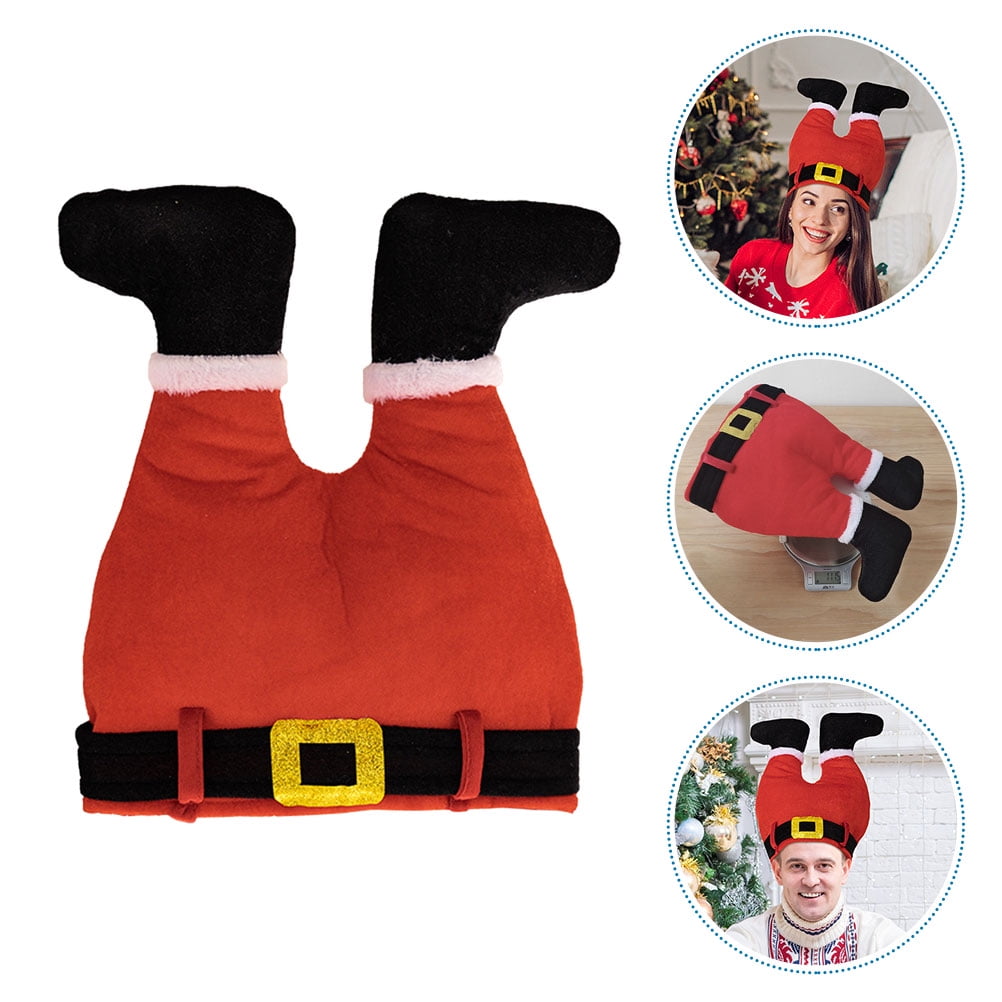 HONMEET Unique Elf Hat Chritmas Party Decoration Warmth for Adults ...