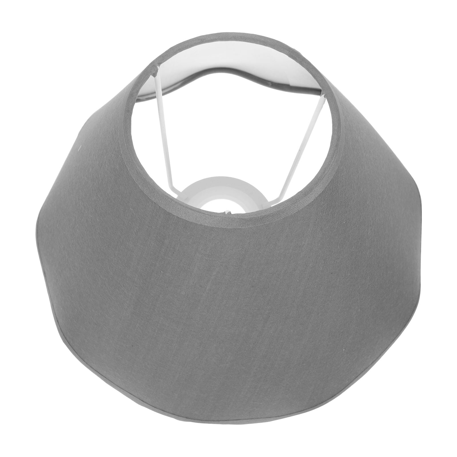 HONMEET 1Pack Desktop Lamp Shade Grey Fabric and Iron for Softening ...