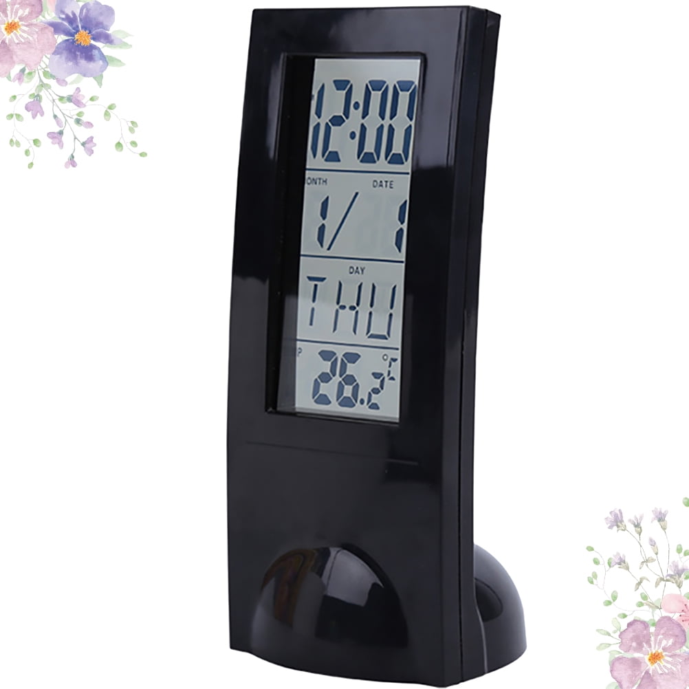 HONMEET 1Pack Digital Clock with Ambient Temperature Display and ...