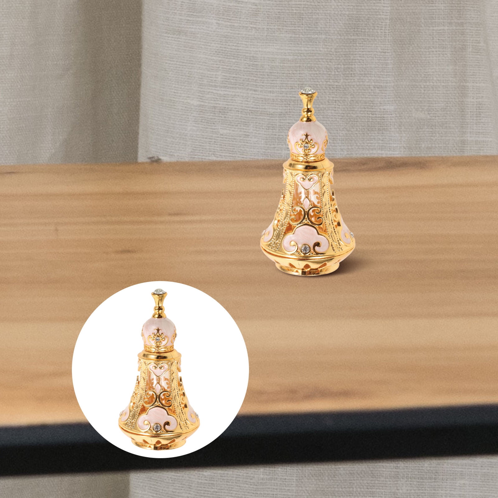 HONMEET 1Pack Empty Dropper Bottles for Oil Design Metal Glass Reusable ...