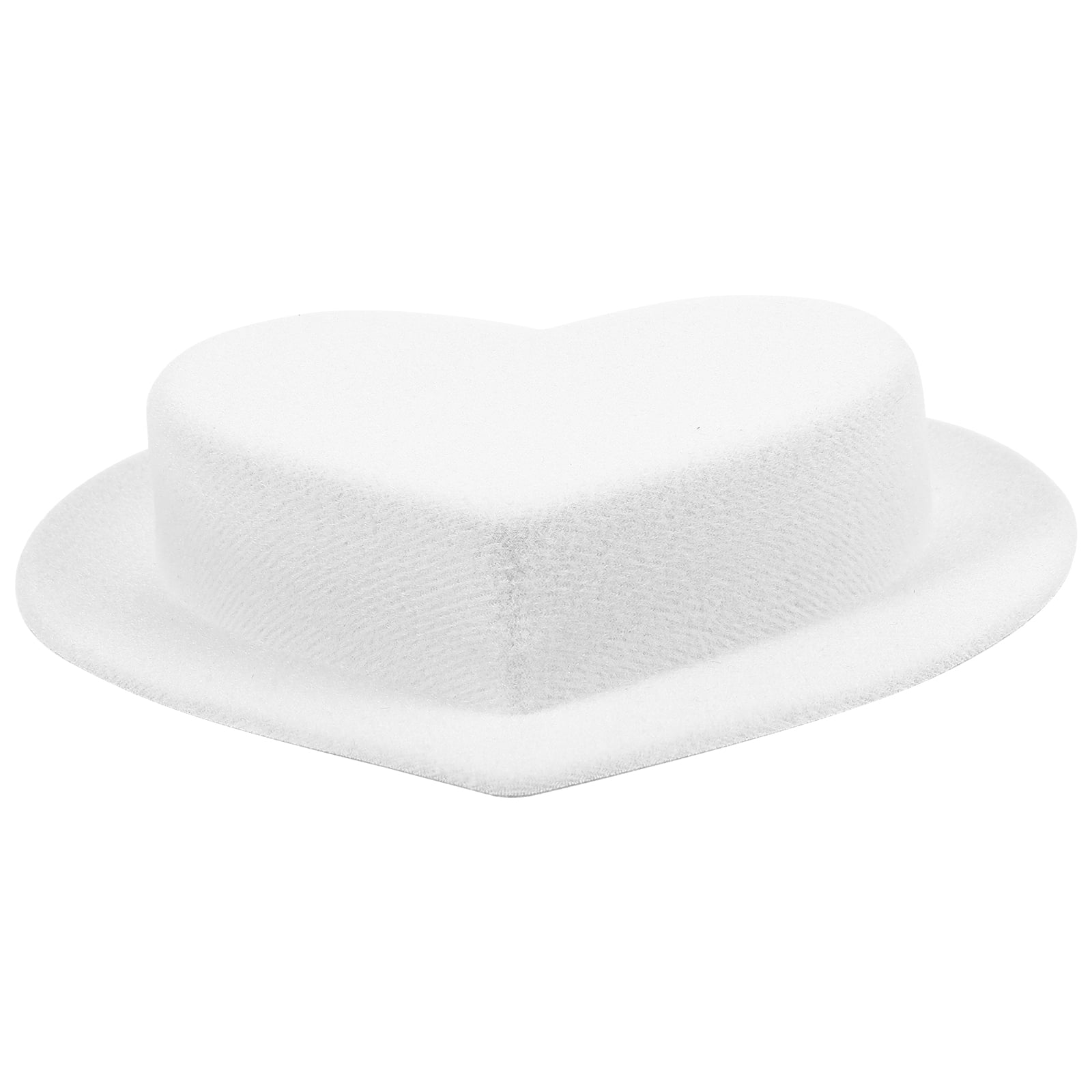 HONMEET 1 Pack Kawaii Miniature Hats Heart Shape EVA Cloth for Crafts ...