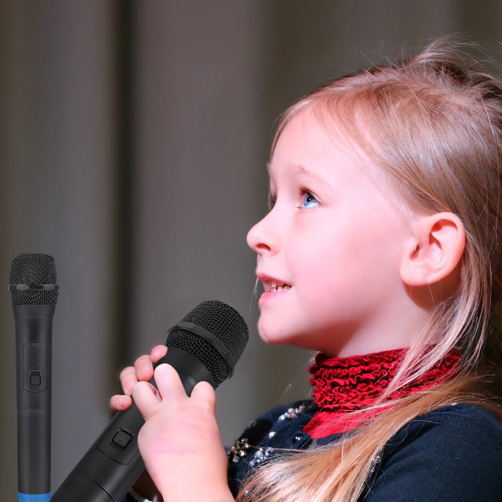 HONMEET 1Pack Kids Microphone Model for Stage Performance and Pretend ...