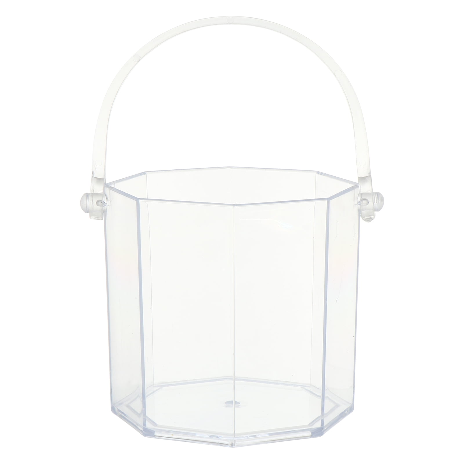 HONMEET Transparent Ice Bucket Container for Party and KTV Use, 1 ...