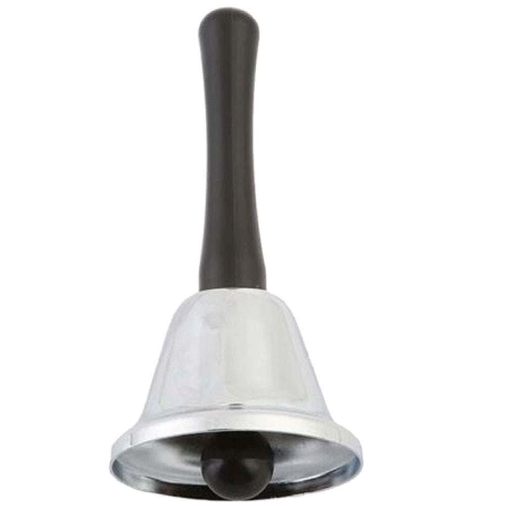 HONMEET Dinner Bell Hand Bell Metal Silver 1Pack - Walmart.com