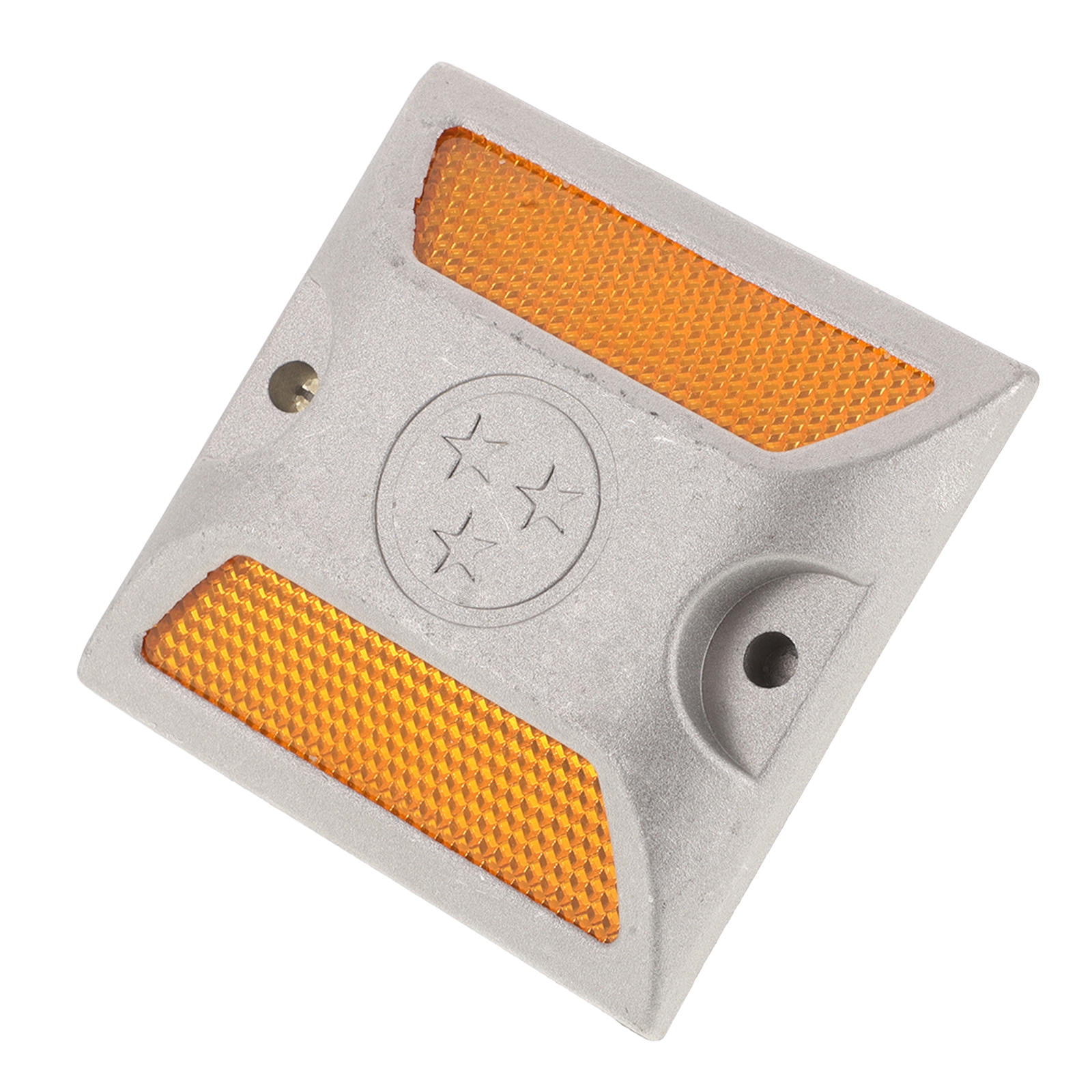 HONMEET 1Pack Road Emergency Reflector Square Yellow Various Weather ...