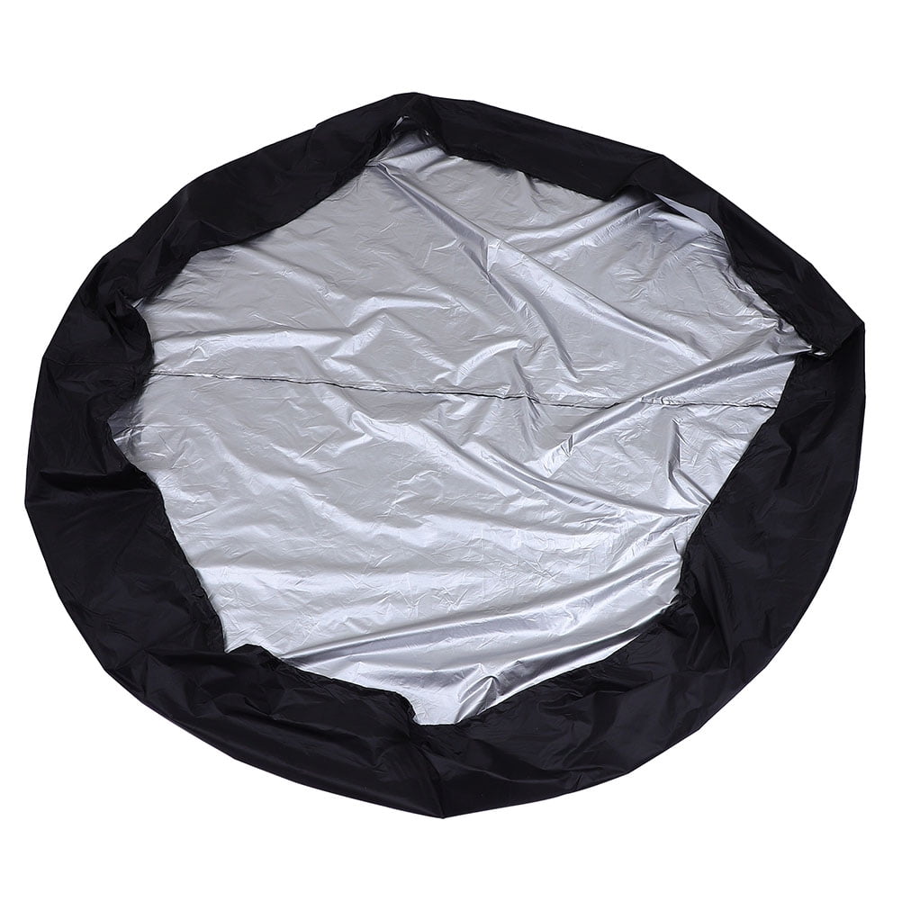 HONMEET 1Pack Round Black Pool Cover 200x78.7in For Swimming Pools ...