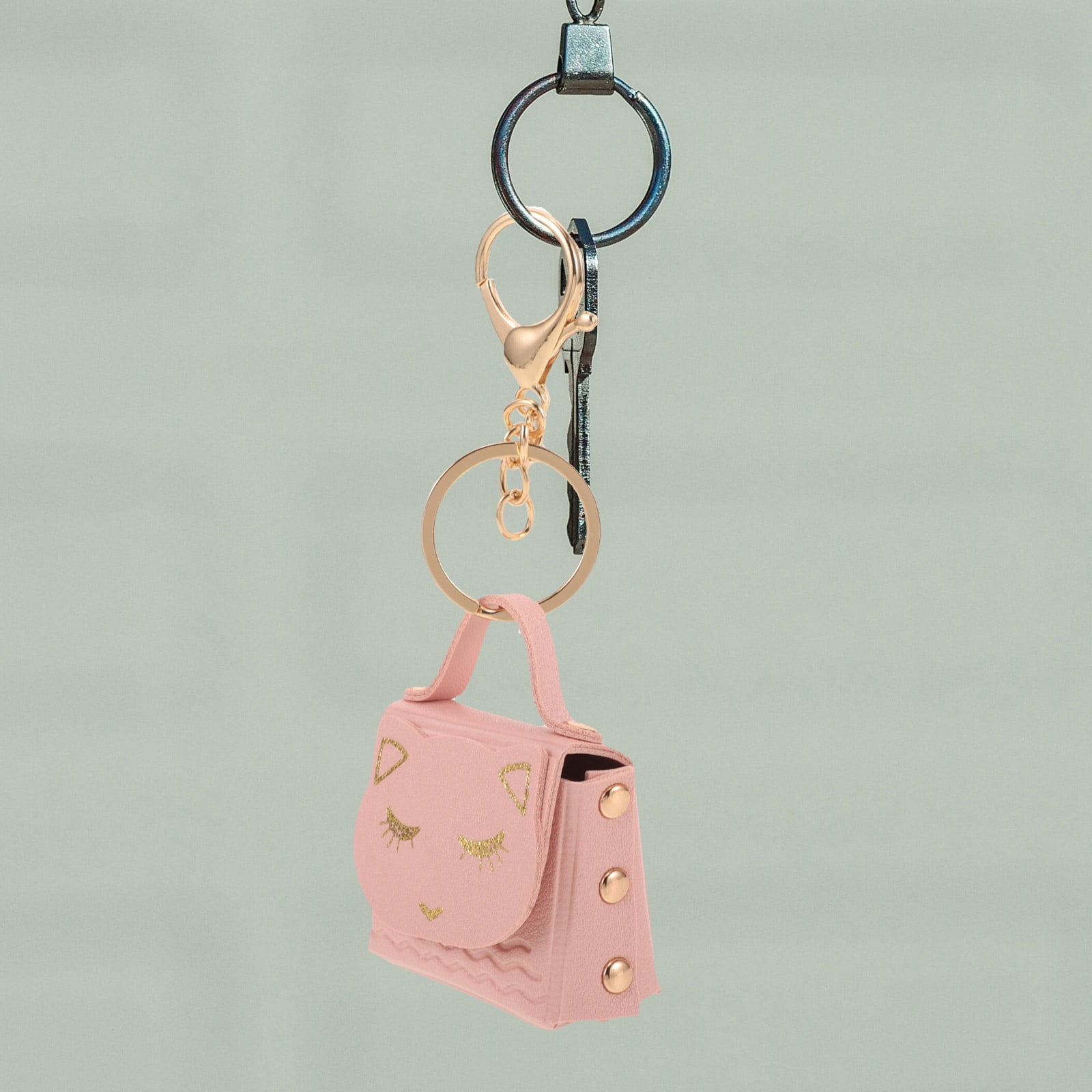 HONMEET 1Pack Small Coin Purse Keychain for Girls and in Cute Design ...