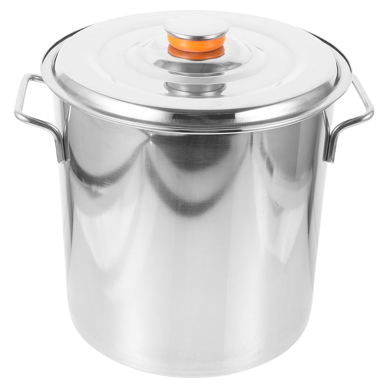 HONMEET 1-Pack Stainless Steel Cooking Pot with Round Shape for Even ...