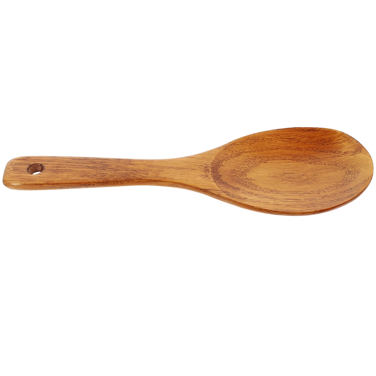 HONMEET Wood Spoon Serving Rice Bamboo Kitchen Utensil Professional ...