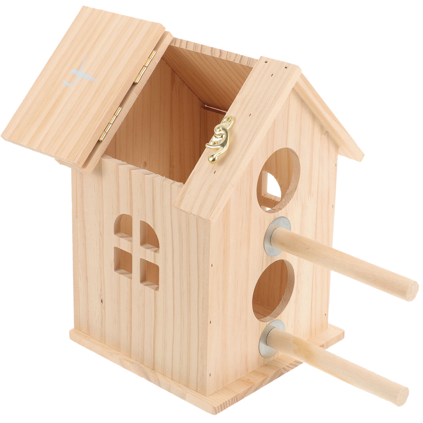 HONMEET 1Pcs 10.41x9.82x7.07in Parrot Breeding Box for Outdoor Pet ...