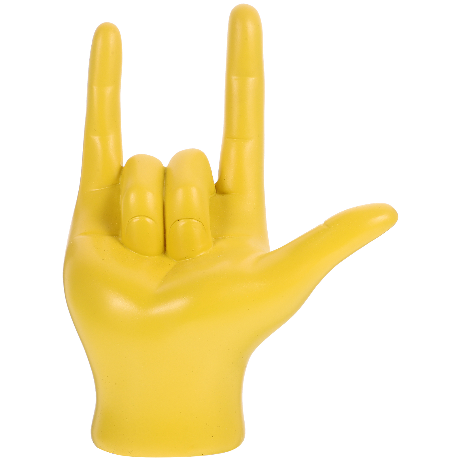 HONMEET Yellow Hand Gesture Statue 1Pcs 7.7x5.5x2.0In - Walmart.com