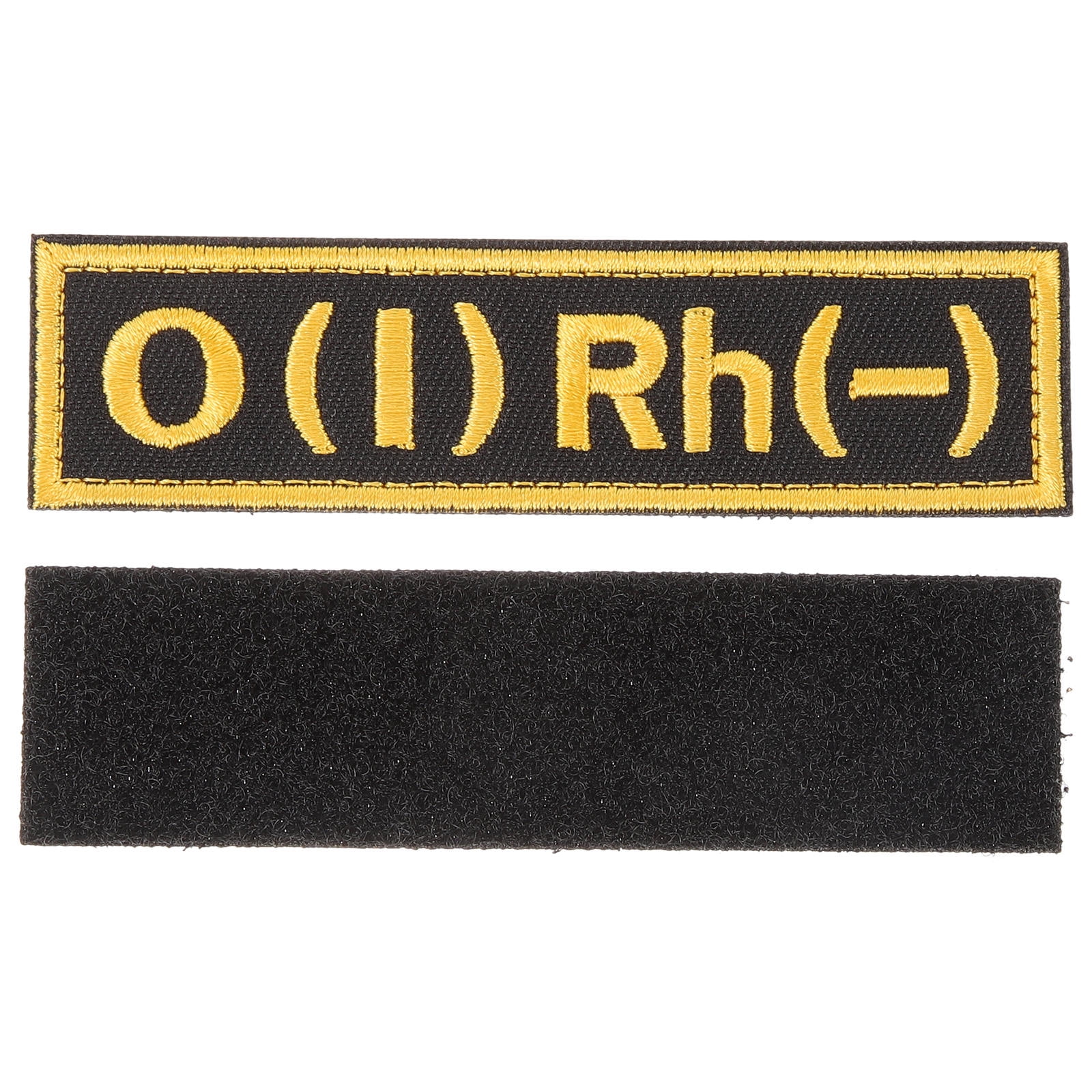 HONMEET 1Pcs Iron On Embroidered Patches Blood Type Arm Patch Assorted ...