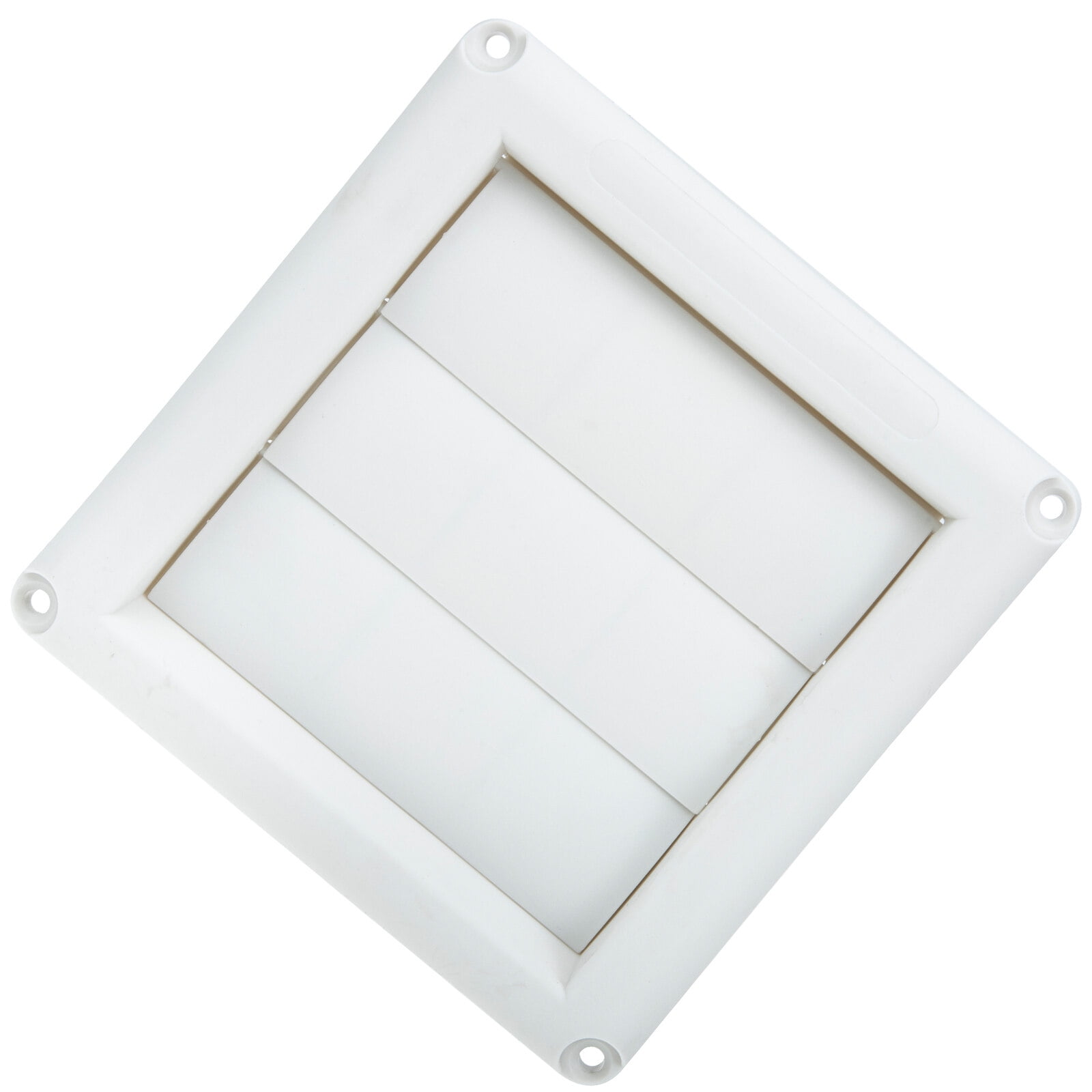 HONMEET 1Pcs Louvered Vent Cover White Plastic For Outdoor Installation ...