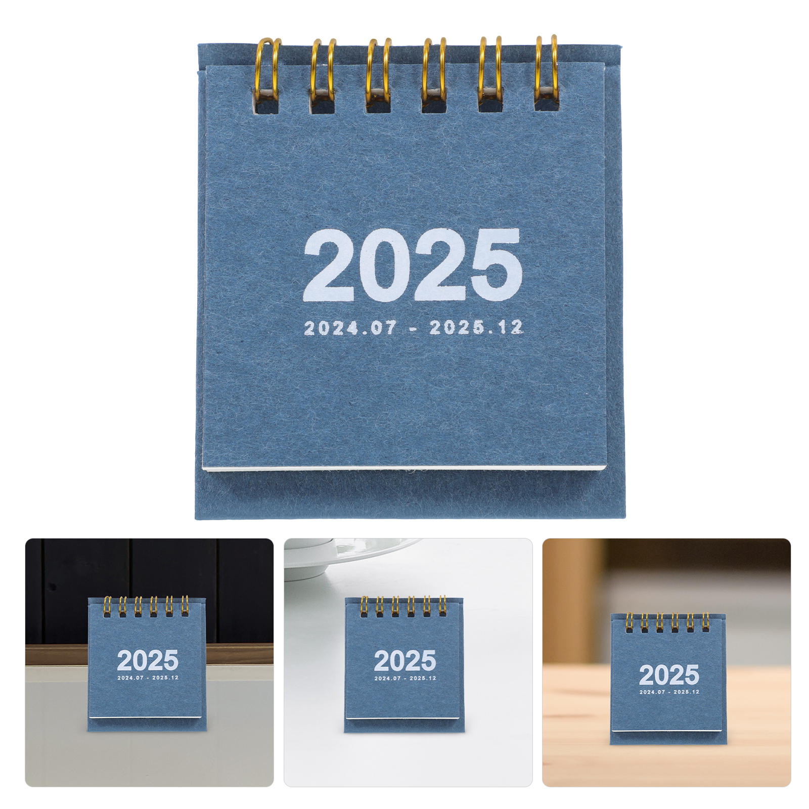 HONMEET 1Pcs Mini Calendar Daily Use Standing Calendar for Office and ...