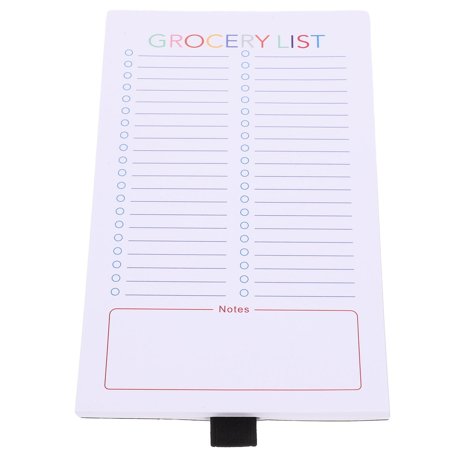 HONMEET Magnetic Notepad Shopping List Pads Tearable Design Home Use ...