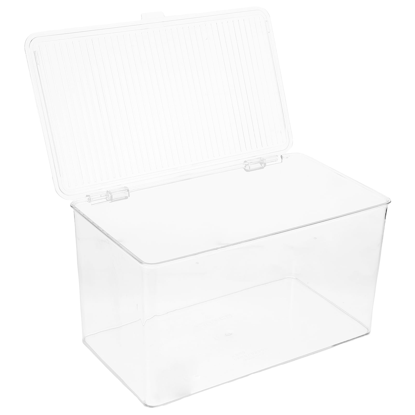 HONMEET Transparent Pet Storage Box for Makeup and Office Supplies ...