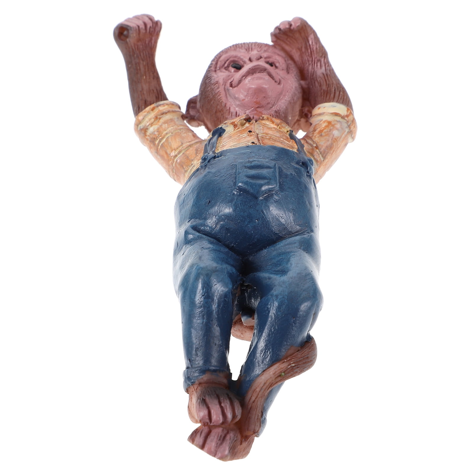 HONMEET Resin Monkey Figurine Tree Hanging Garden and Yard Decoration - Walmart.com