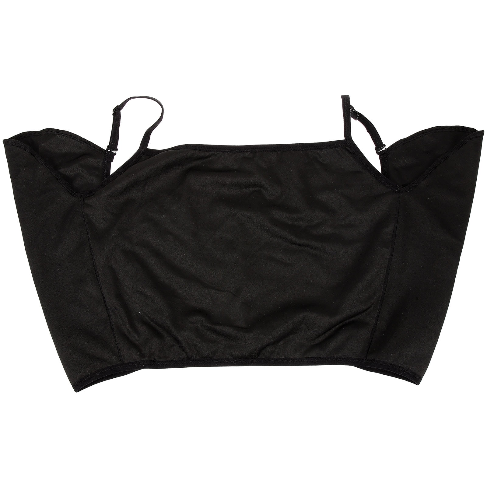 HONMEET 1Set Black Polyester Vest for Women with Underarm Sweat Pad ...