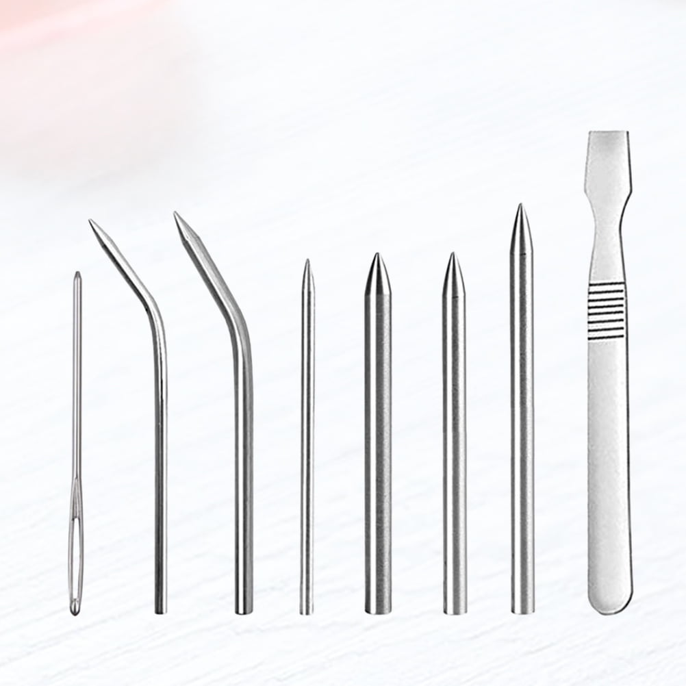 HONMEET Bracelet Making Tools Lacing Stitching Needles Set Silver 1 Set ...