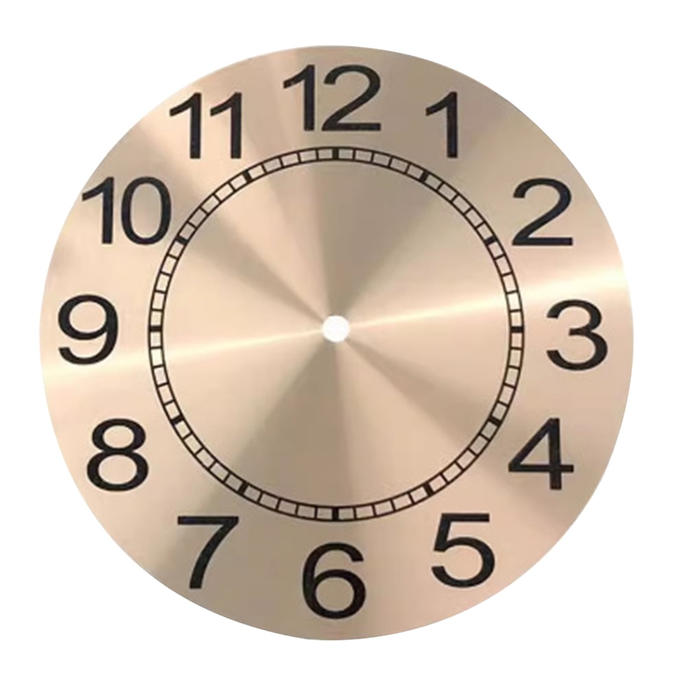 HONMEET 1Set Clocks Mechanism Replacement Modern Round Dial For Diy ...