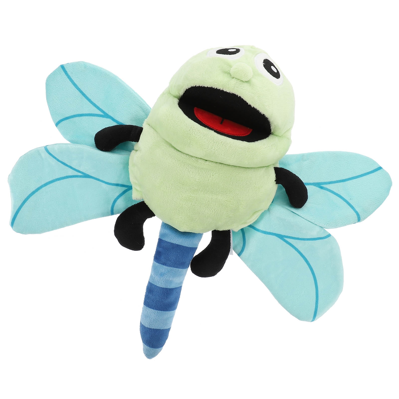 HONMEET Cute Toy Dragonfly Hand Puppet Plush 1Pcs 15.4X13.0X3.5in ...