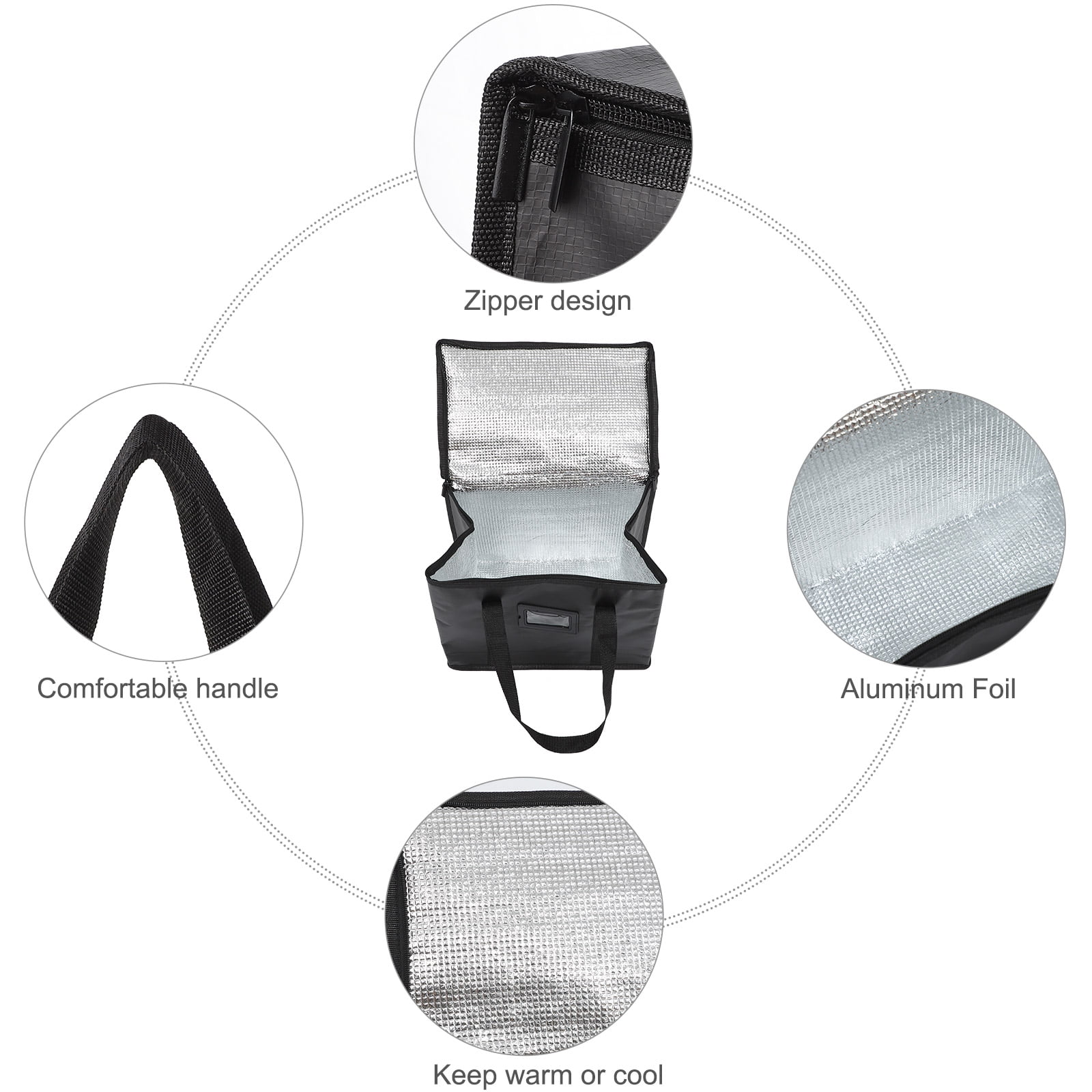 HONMEET Foldable Tote Bag Thermal Insulation 1Pack - Walmart.com