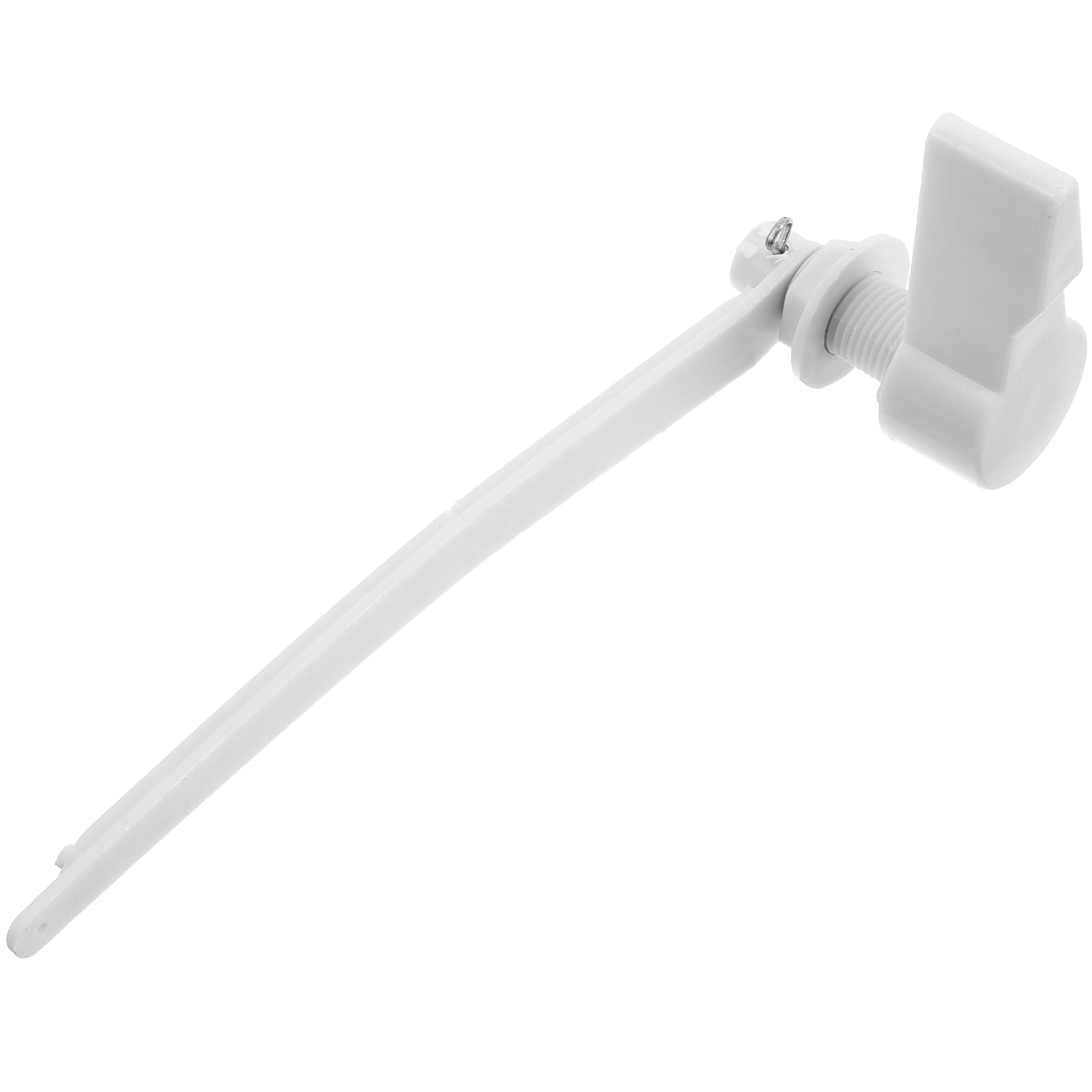 HONMEET Toilet Handle Replacement Kit White Plastic 1Pack for Bathroom ...