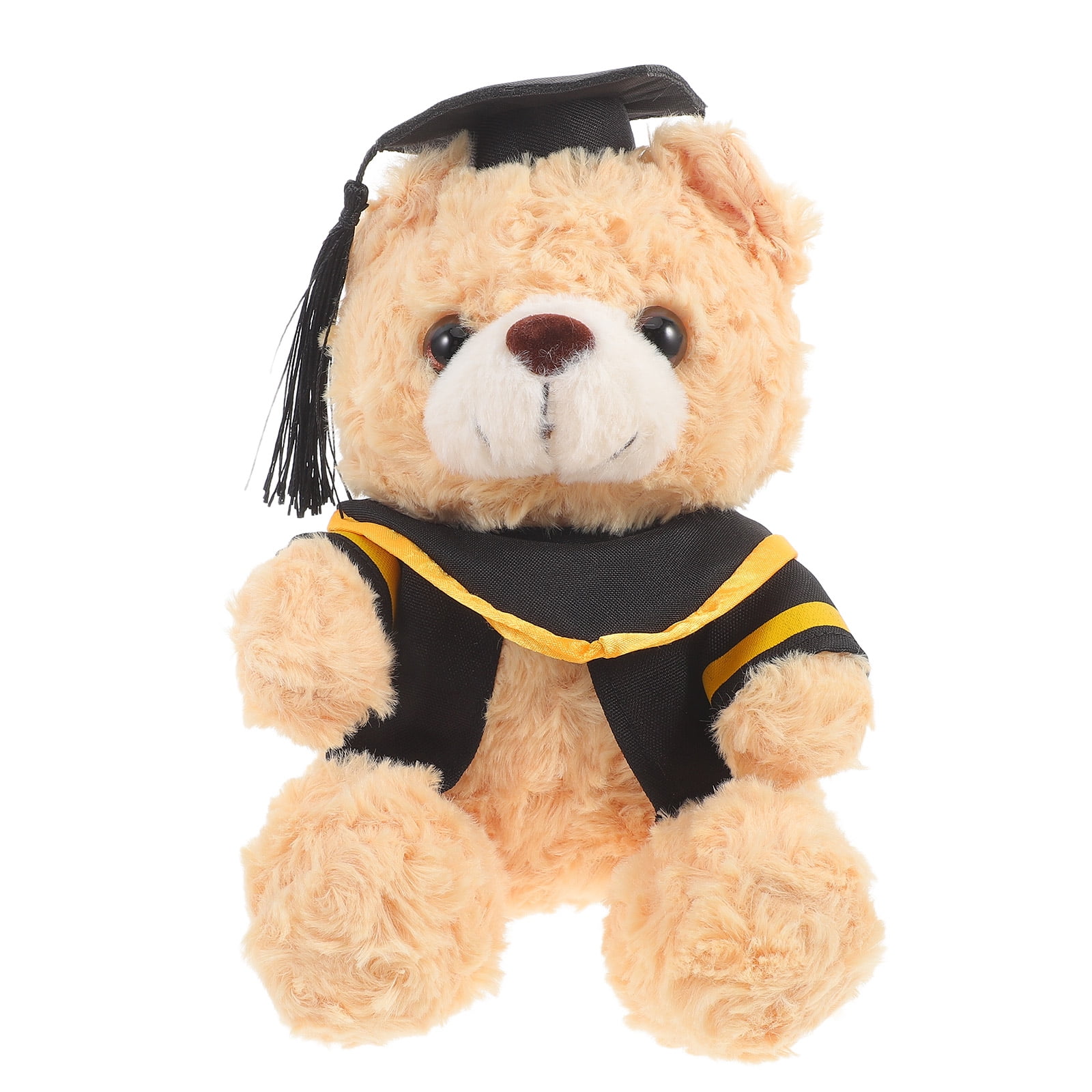 HONMEET 1Set Mini Stuffed Graduation Bear Decoration Plush 9.1x5.9x4 ...