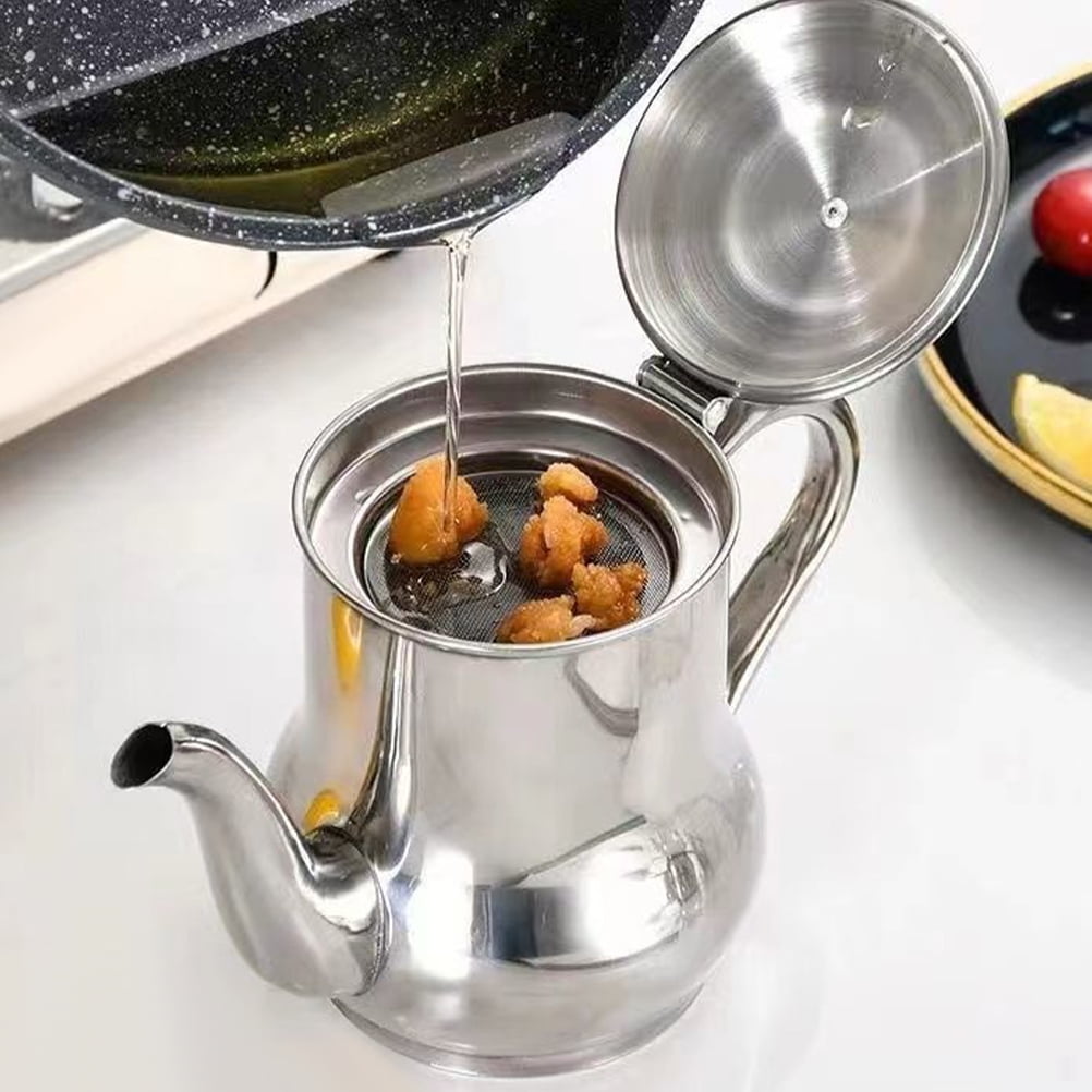HONMEET Kitchen Oil Strainer Stainless Steel 1Pack - Walmart.com