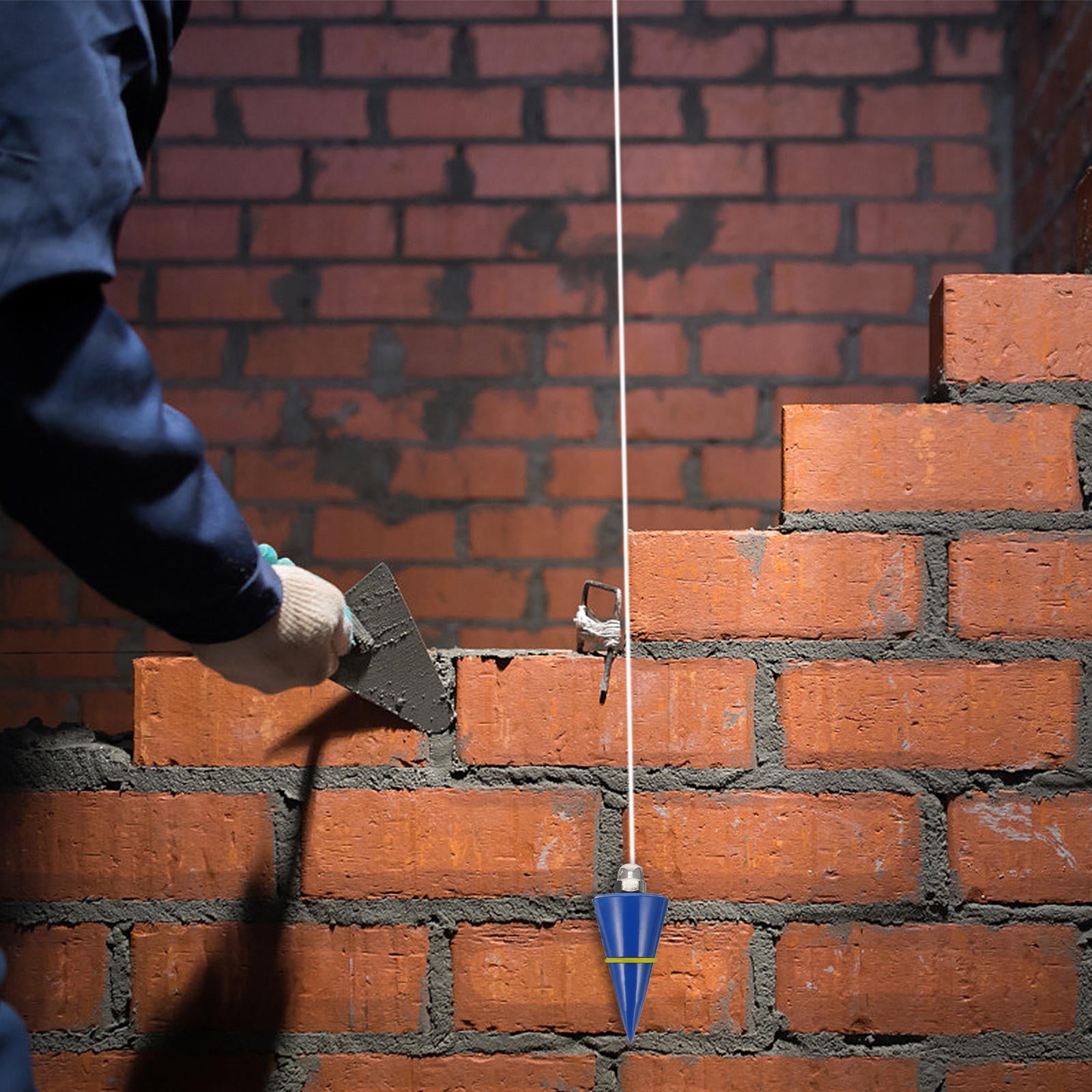 HONMEET Steel Plumb Bob Tool Set Precision Leveling Tool for ...