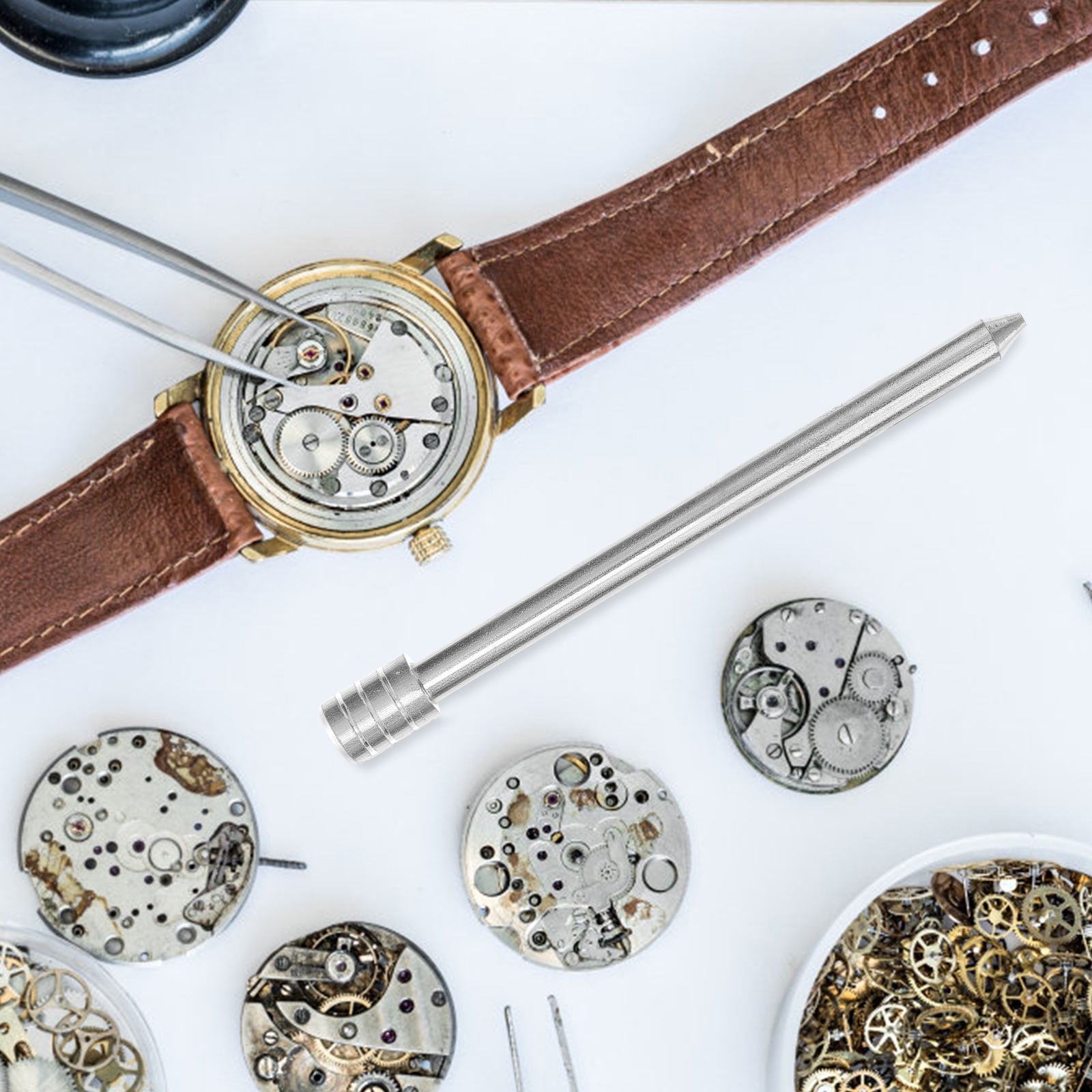 HONMEET 1Set Watch Pin Tool Silver Watch Hand Removal Tool For ...