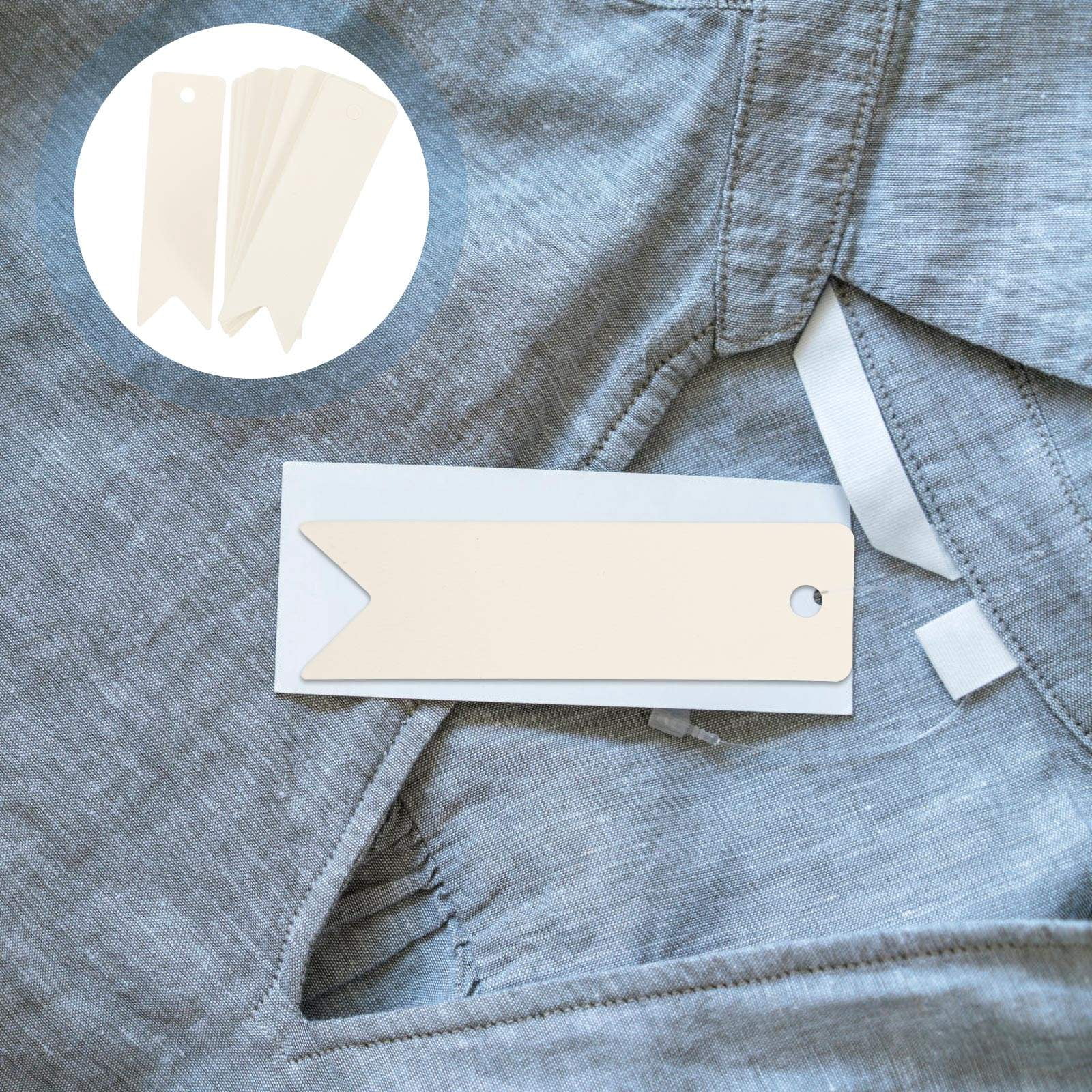 HONMEET Marking Tags Price Tags Paper Tapered Tail Shape 200Set 2.75X0 ...