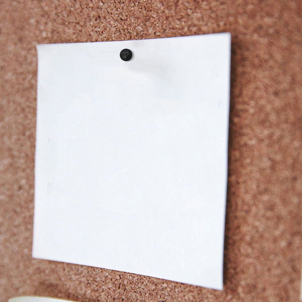 HONMEET 200Pcs Long Push Pins Sleek Design Large Head Black For Map ...