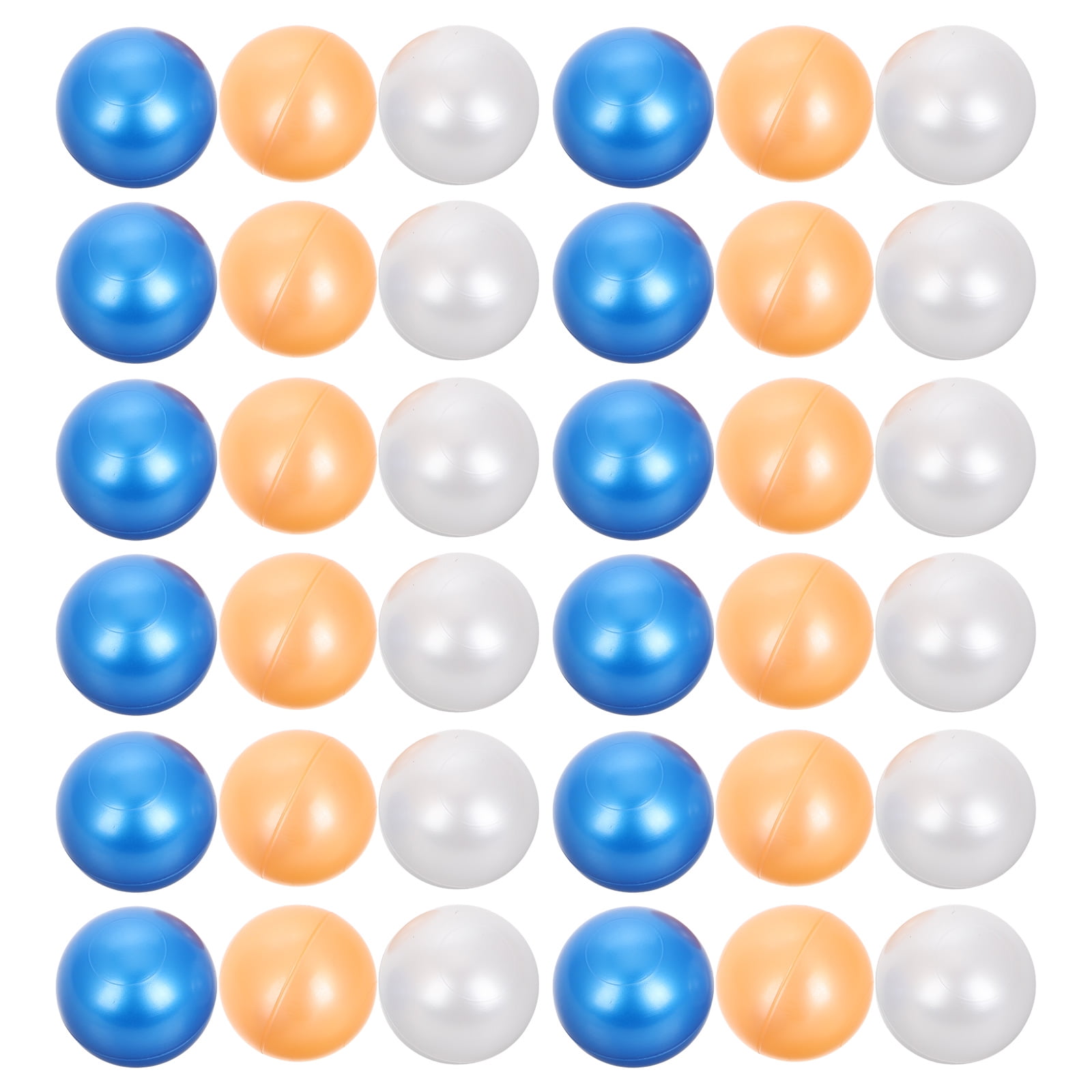HONMEET 200Pcs Round Plastic Ball Pit Balls Assorted Colors Safe for Pool Tent and Playhouse Use ...