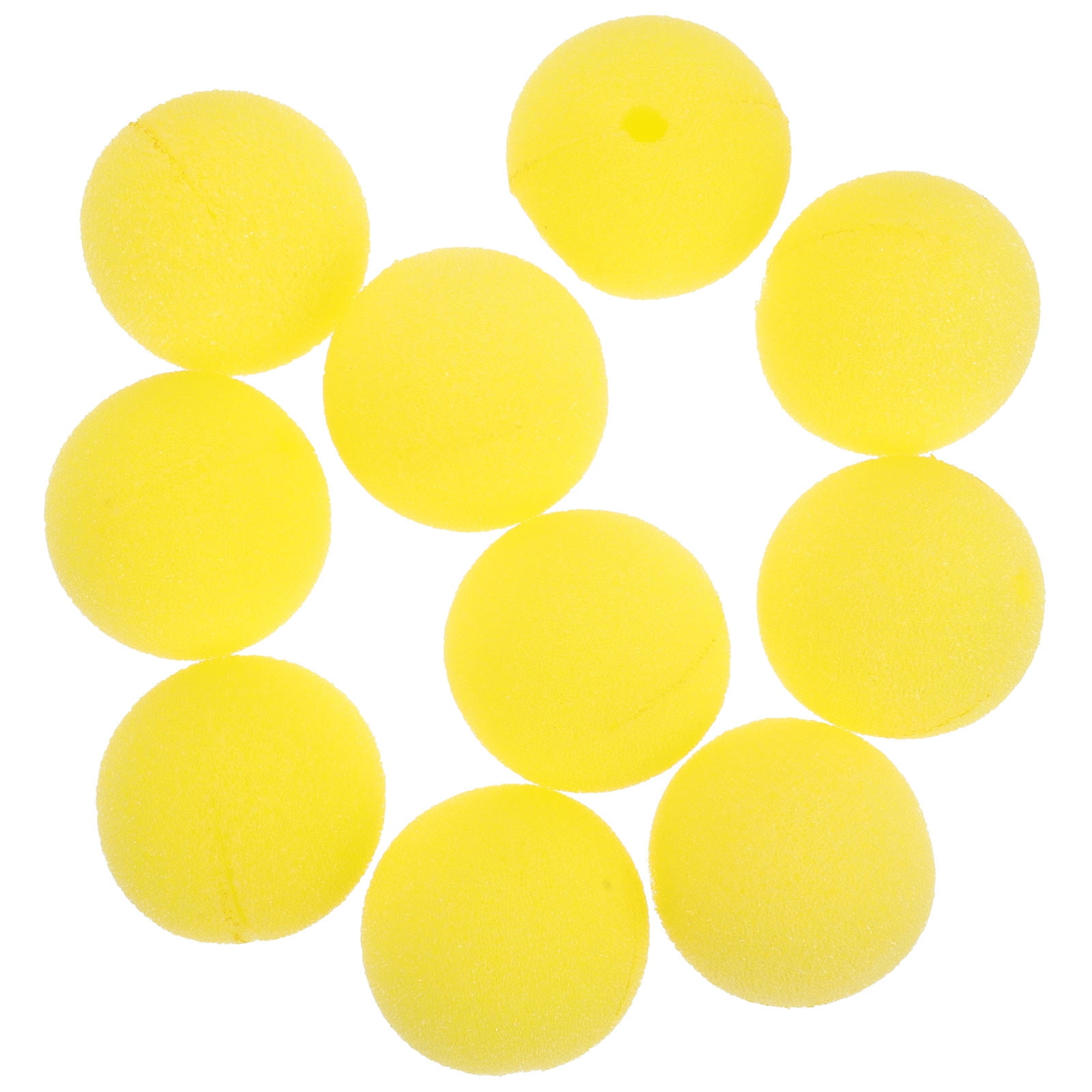 HONMEET 20Pcs Professional Yellow Sponge Clown for Cosplay and Party ...