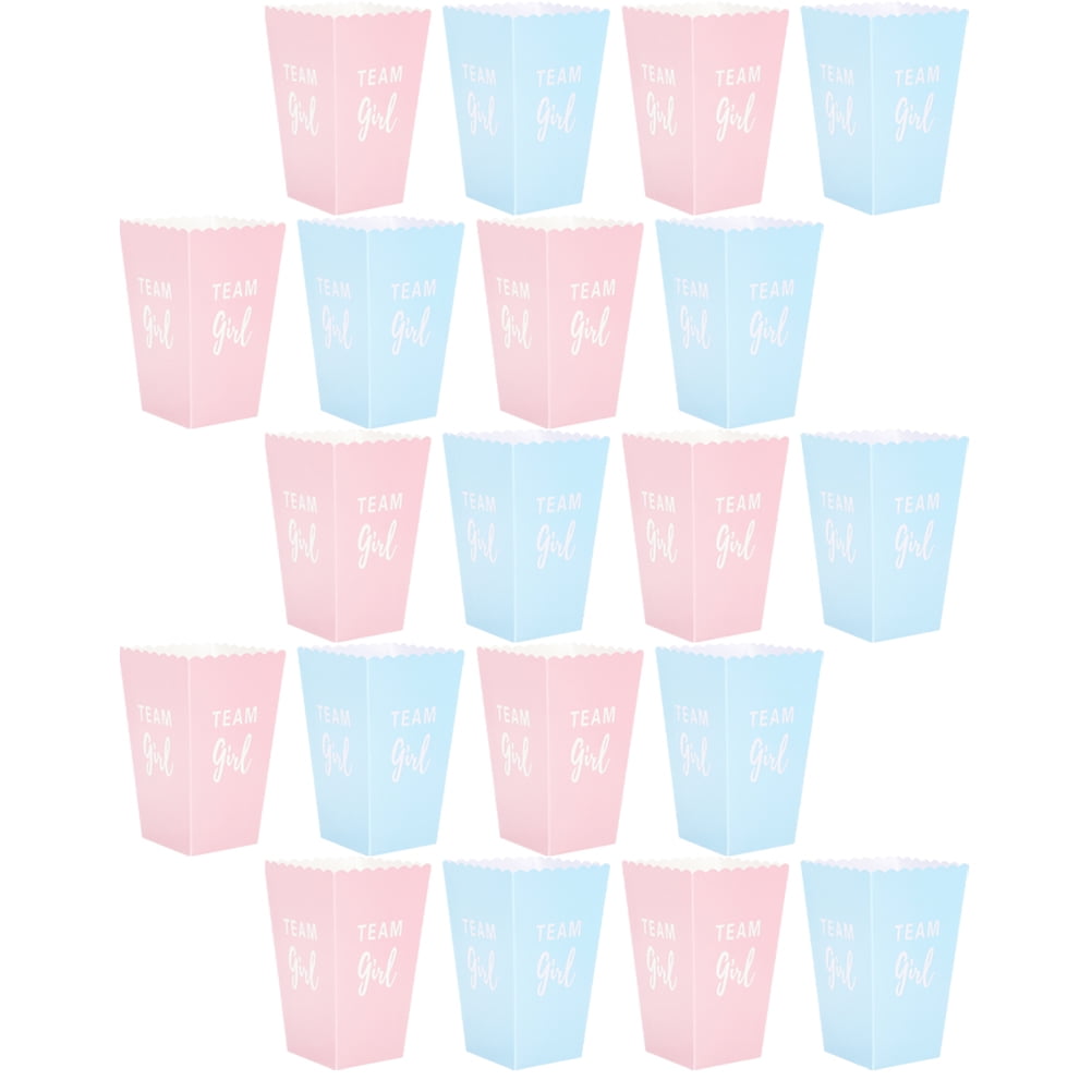 HONMEET Cardboard Popcorn Boxes Rectangular Party Supplies 24pcs ...