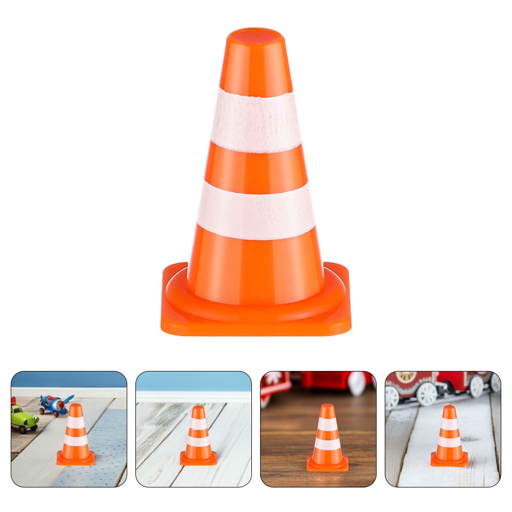 HONMEET 24pcs Traffic Cone Sign Traffic Cone Orange Plastic Safety ...
