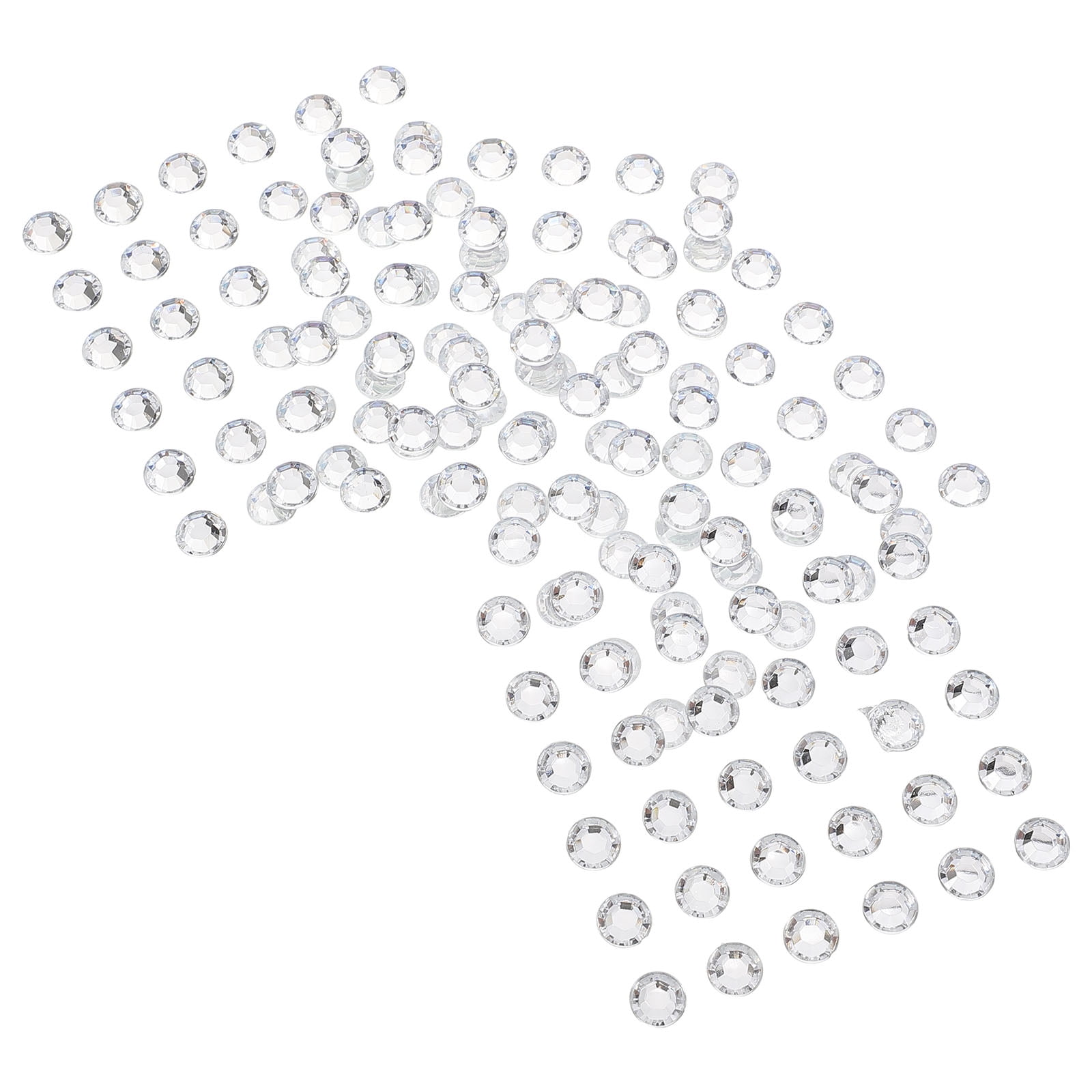 HONMEET 250pcs Clear Acrylic Craft Jewels For Art Projects In Home ...