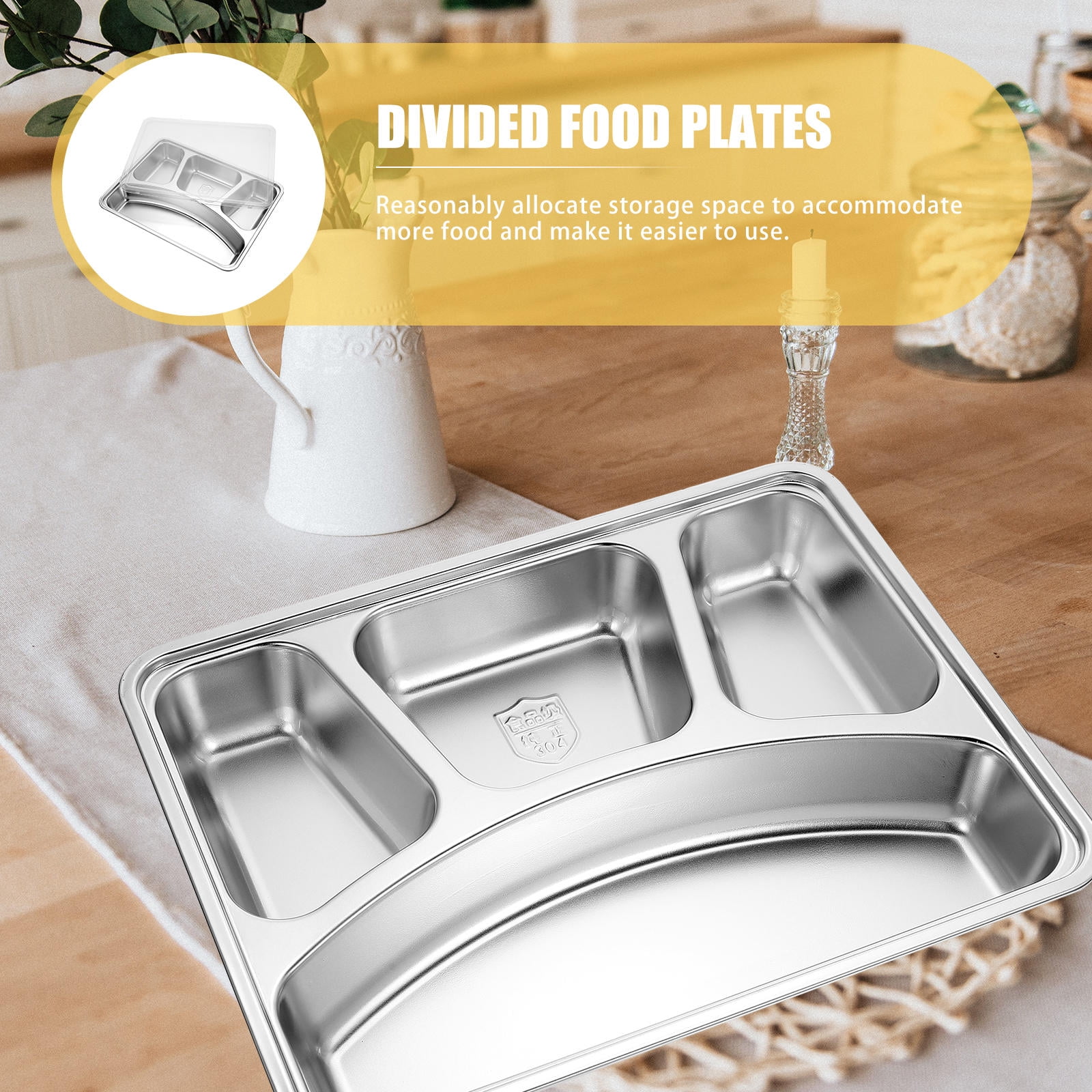 HONMEET 29Set Food Divided Plate Safe and for Mealtime - Walmart.com