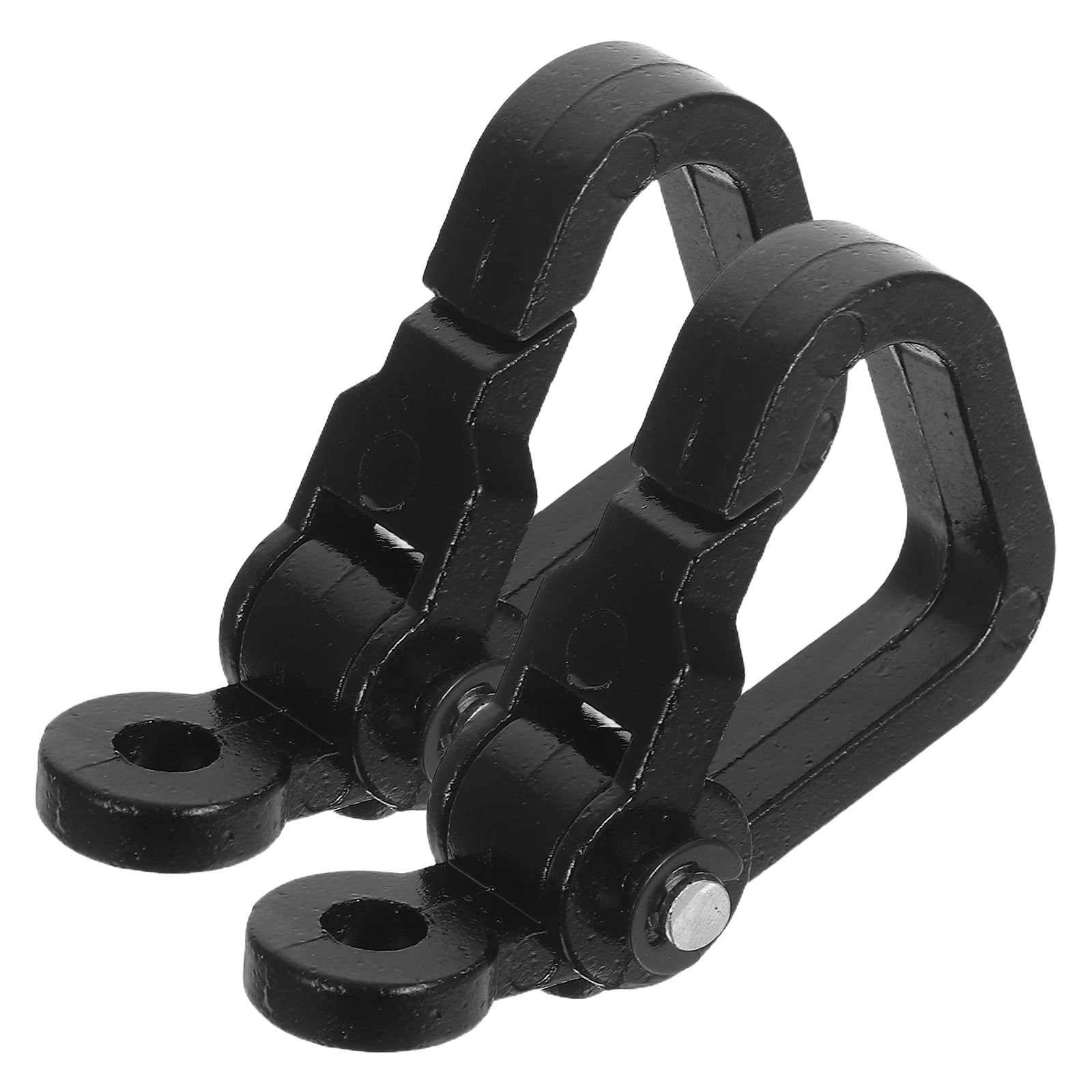 HONMEET 2PCS Motorcycle Gear Holder Hook Black Aluminum Storage Optimization For E Scooter ...