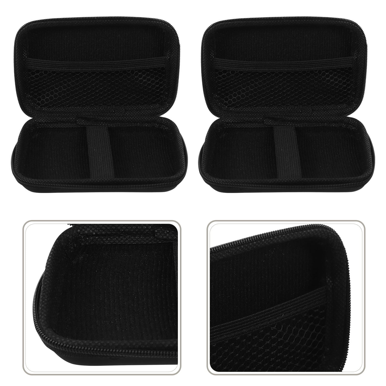 HONMEET 2Pack Black EVA Case for Mic Microphone Carrying Cases for ...