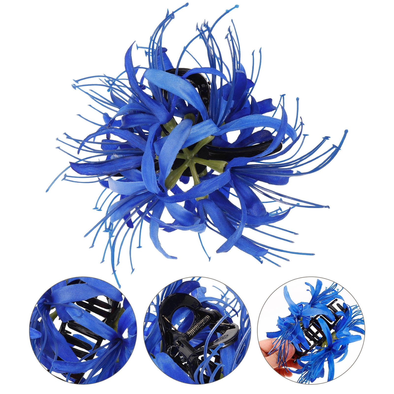 HONMEET 2Pack Blue Hair Claws for Women Perfect for Hair Styling and ...