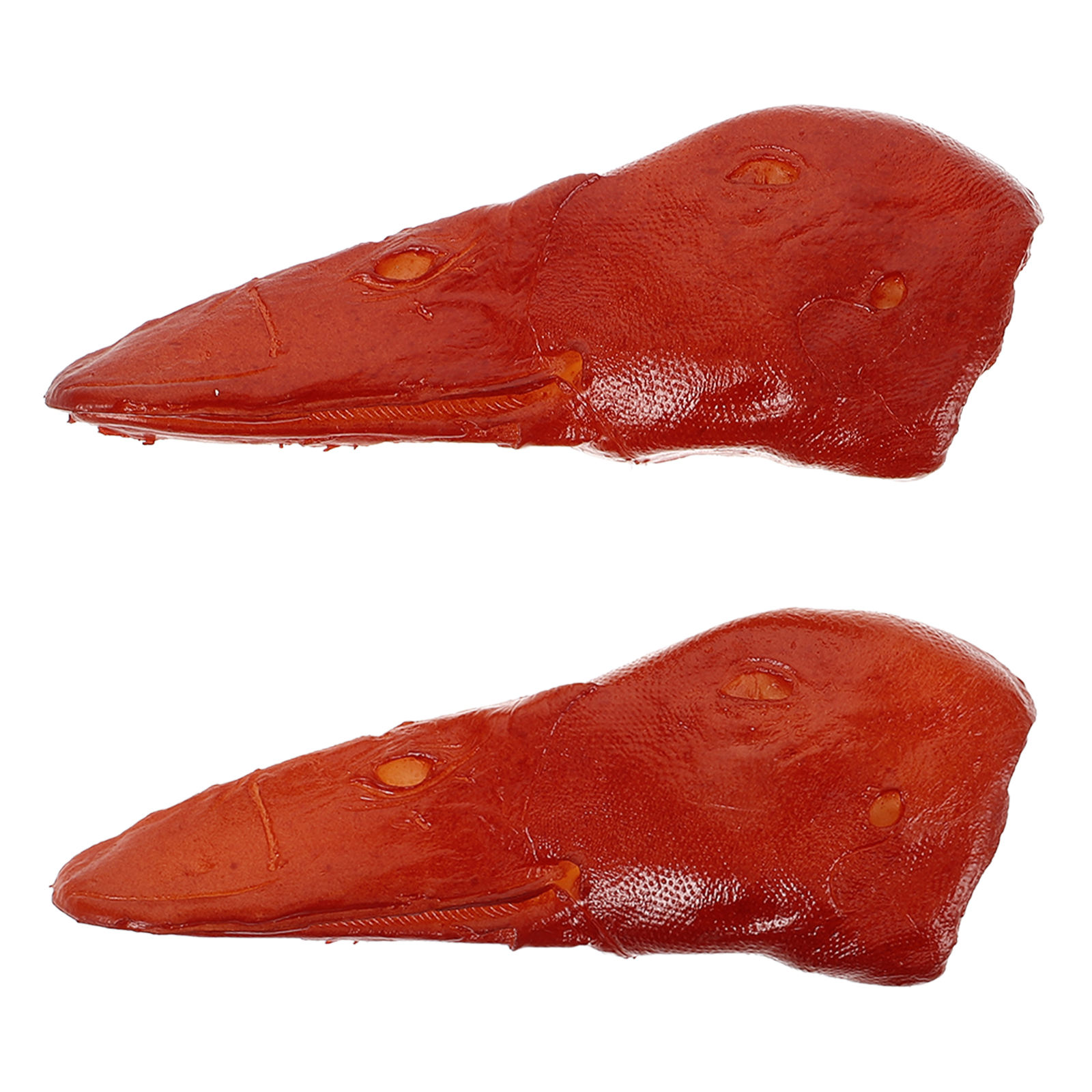 HONMEET 2Pack Food Decoration Props Simulated Duck Heads Model PVC ...