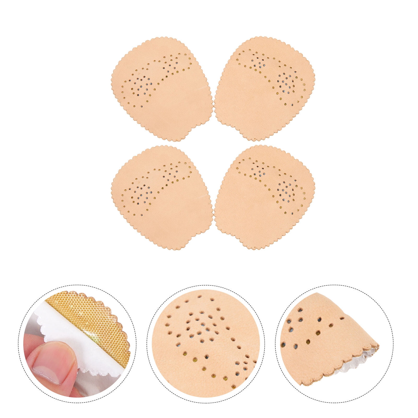 HONMEET 2Pairs Foot Comfort High Heel Inserts Nonslip Forefoot Pads for ...