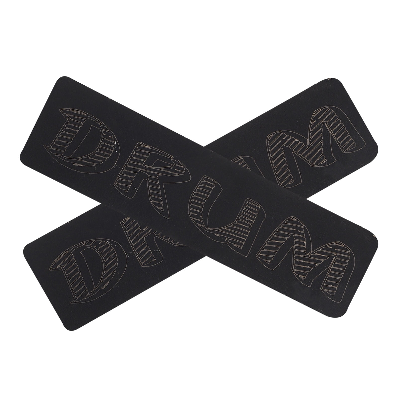 HONMEET Bass Drum Hoop Protector, Black Silicone, 2Pcs, Protects Drum ...