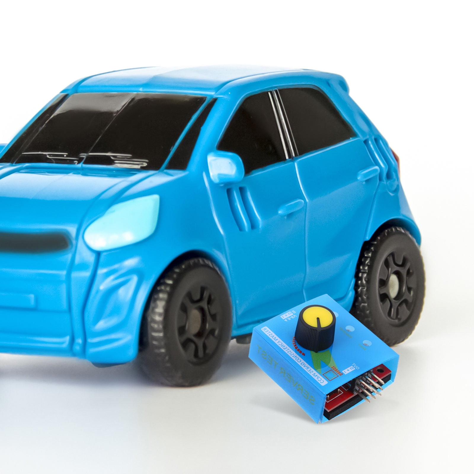 HONMEET 2Pcs Brushed Esc Speed Controller Motor Tester Blue 4.6x3.2x1 ...