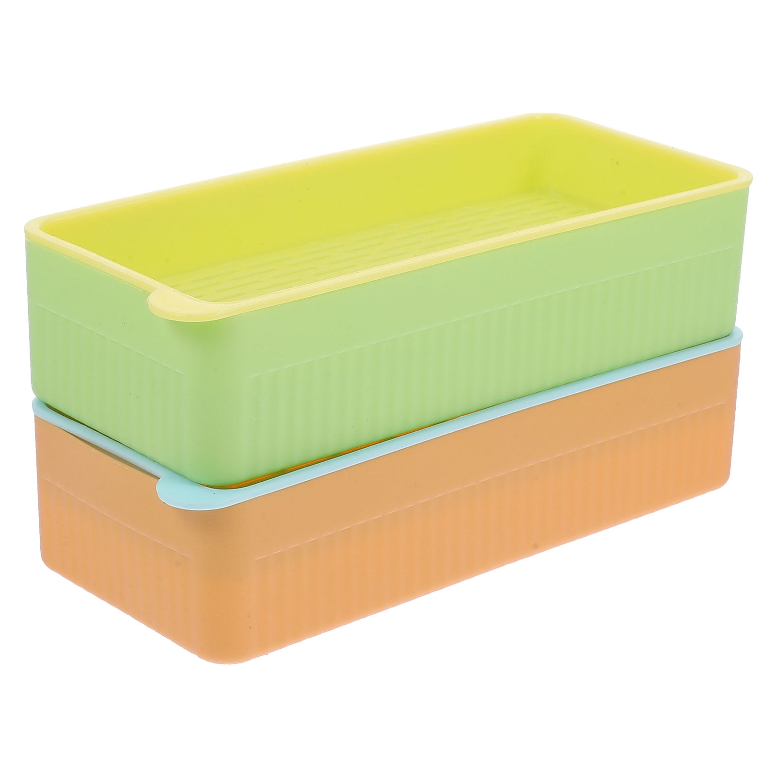 HONMEET Cat Grass Planter 2-Pack ABS Indoor Herb Growing Pot for Cats ...